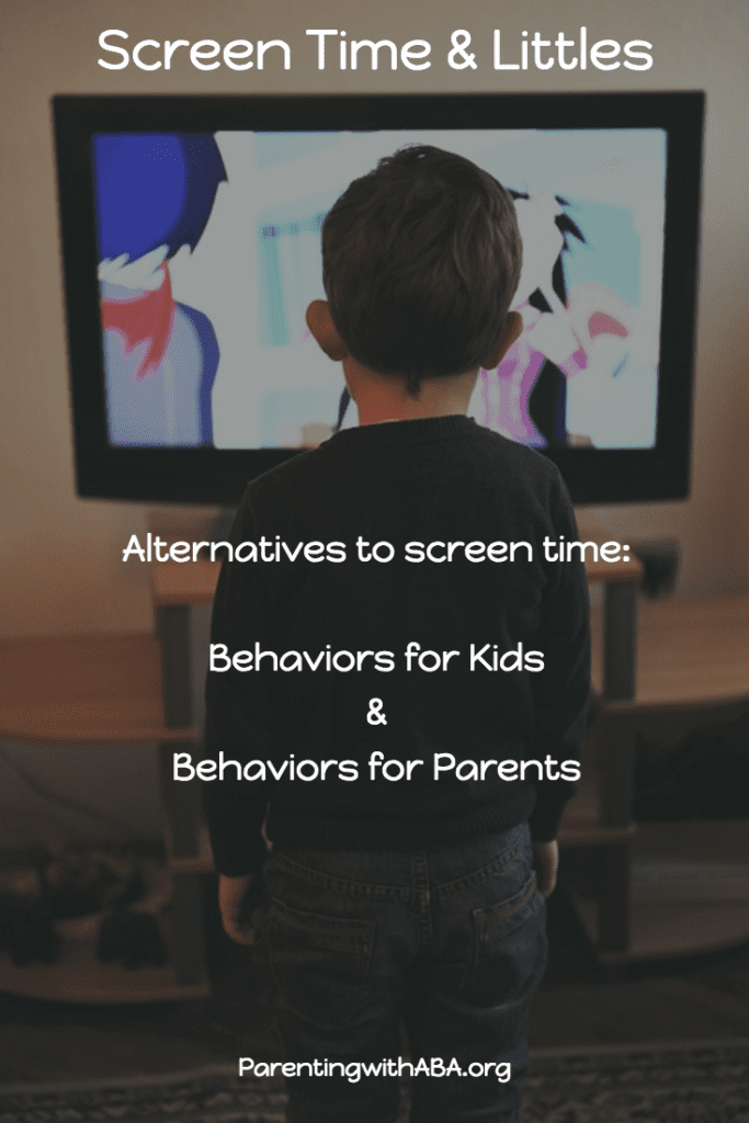Screen time and Littles- what can we do? | Parenting with ABA