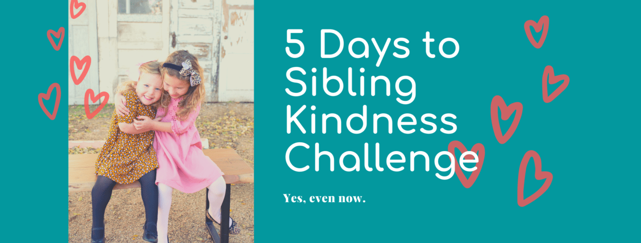 Tired of the sibling squabbles? 5 ways to encourage sibling kindness ...