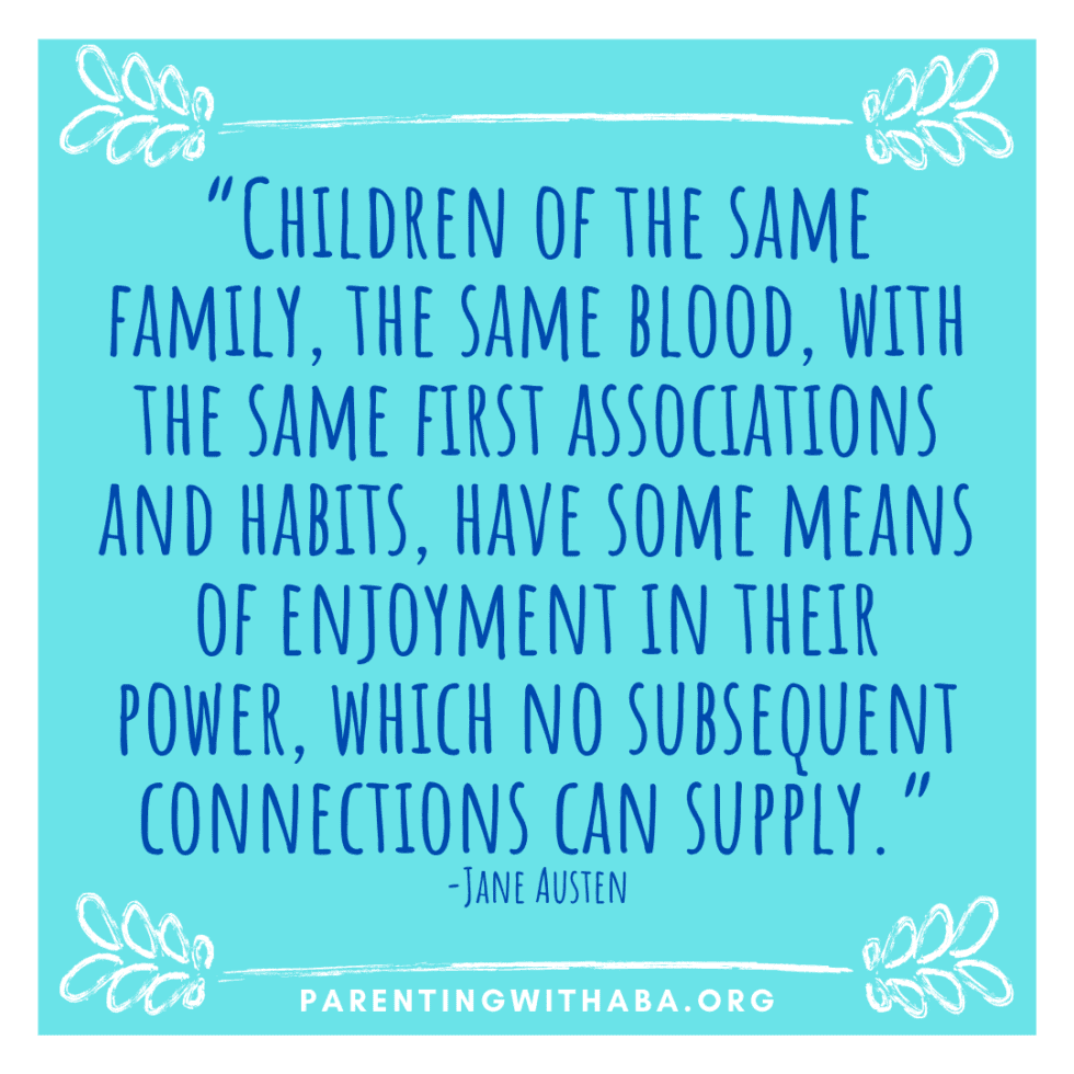 Tired of the sibling squabbles? 5 ways to encourage sibling kindness ...