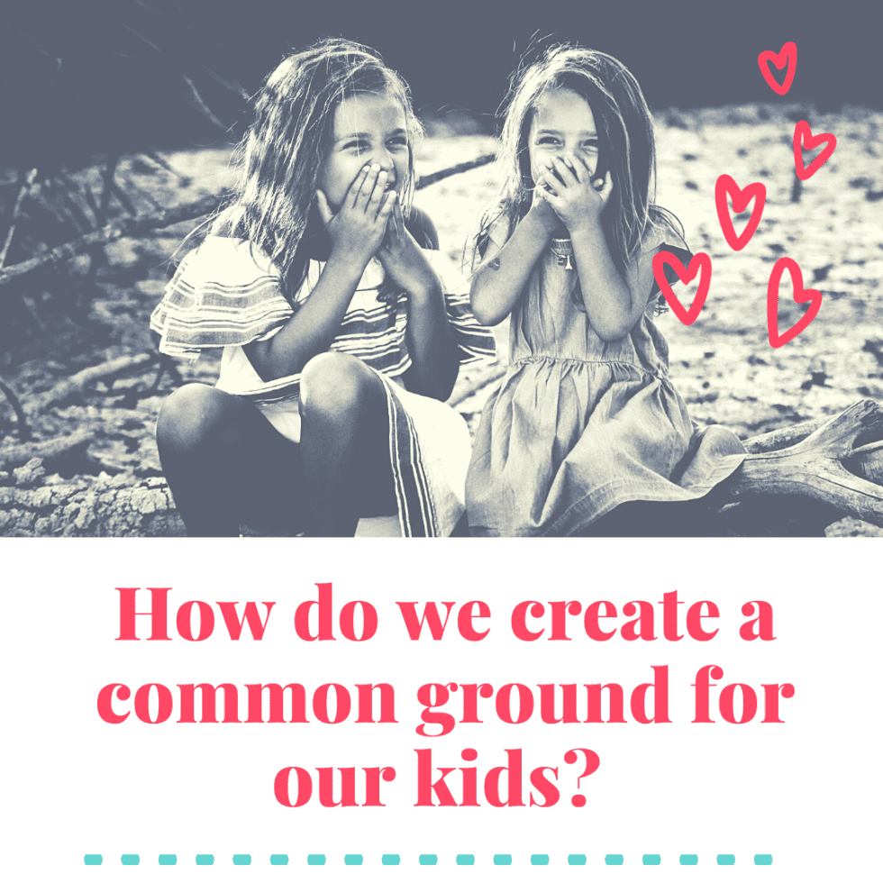 How to create common ground for your kids. | Parenting with ABA